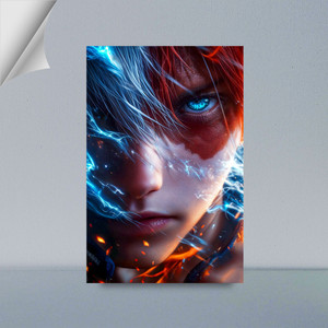 Unique Decor | SHOTO TODOROKI REALISTIC | DIGITAL ART | MY HERO ...