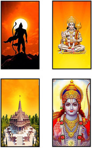 'Spiritual / Gods Posters' (Pack of 4) for Room & Office Paper Print ...