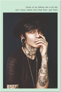 Tattoo Poster, Tattoo Studio Posters for Wall, Tattoo Wall Posters Fine ...