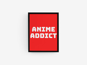 Anime Addict Photographic Paper - Animation & Cartoons posters in India ...