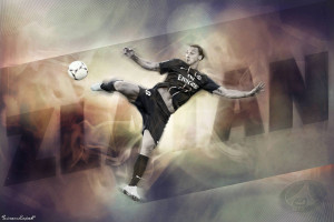 Poster Zlatan Ibrahimovic Large Poster sl-9301 (Large Print, 36x24 ...