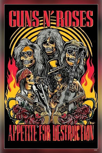 Guns N Roses An American Hard Rock Band Matte Finish Poster P-5082 ...