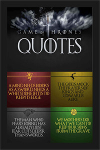 Game of Thrones GOT Poster with A4 Size Frame F-724 Paper Print ...