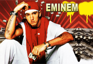 Poster Eminem sl-12886 (LARGE Poster, 36x24 Inches, Banner Media ...