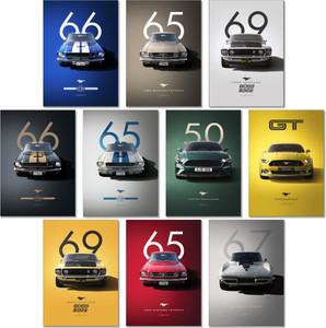 Classic Car Legends Poster Pack Photographic Paper - vintage posters ...