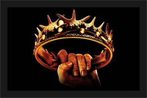 Game of Thrones GOT Poster with A4 Size Frame F-703 Paper Print ...