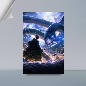 VIRGIN ARTS | RYOMEN SUKUNA FIGHTING BEAST SNAKE DIGITAL ART | JUJUTSU ...