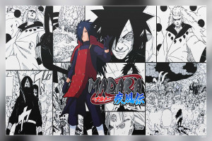 Anime Naruto Madara Uchiha Matte Finish Poster Paper Print - Animation ...