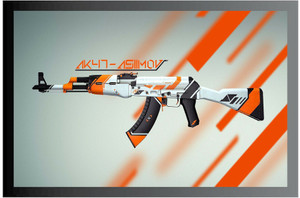 Pubg Game Frame Poster For Room Synthetic Wood Gloss Lamination F76 ...