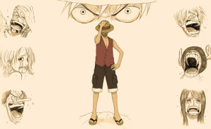 One Piece Monkey D Luffy Hd Anime Characters Matte Finish Poster Paper ...