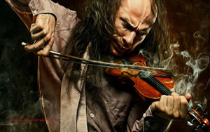 Poster Music Violin Manipulation Cgi Digital Art Trippy sl-7366 (Large ...