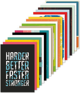 Inspirational Motivational Wall Abstract Poster set of 20 A4 Size (29 X ...