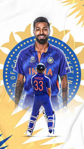 Poster Hardik Pandya Alrounder Large Wall Poster, 36x24 Inches, Banner ...