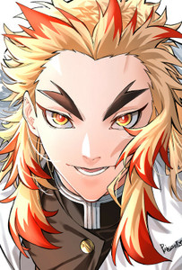 Kimetsu No Yaiba Ufotable Rengoku Kyoujurou Poison Matte Finish Poster ...