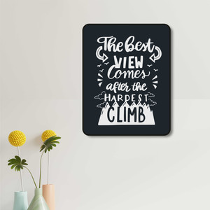 Motivational quotes UV textured Wall Painting with Frame Digital ...