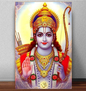 Shri Ram Wall Poster For Home And office Decor,Lord Rama poster for ...