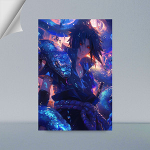 VIRGIN ARTS | SASUKE UCHIHA KING AODA DIGITAL ART | SHARINGAN | NARUTO ...