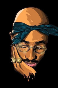 Tupac Shakur Poster for Room Wall Decoration, Size - 12 X 18 inches ...