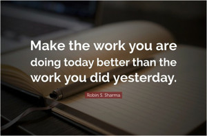 Do Better Work Motivational Quote Poster Paper Print - Quotes ...