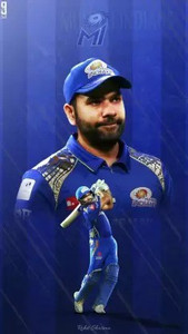 Rohit Sharma Hitman Poster, Cricket Posters, Sports Poster, Rohit ...