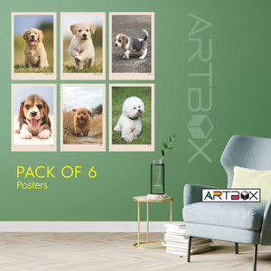 Dog Posters for Wall Decoration, Dogs Poster, Cute Puppy Posters Fine ...
