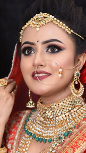 beautiful bridal poster for parlour self adhesive Fine Art Print ...