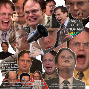 Dwight Schrute The Office Matte Finish Poster Paper Print - Animation ...