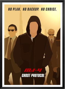 Poster Mission Impossible Ghost Protocol Hollywood Action Movie sl ...