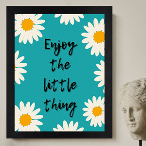 Motivational Wall Art Framed Poster Paper Print - Pop Art, Quotes ...