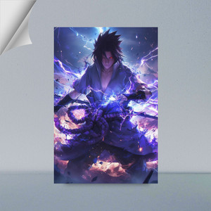 VIRGIN ARTS | SASUKE UCHIHA ROUGE NINJA | DIGITAL ART | NARUTO ...