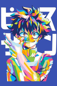 Anime TV Show Waterproof Vinyl Sticker Poster || (24 inch X 36 inch ...