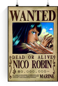 Nico Robin Wanted Posters | One Piece Nico Robin Wanted Posters | One ...
