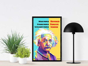 Albert Einstein Motivational Life Quotes Wall Frames Posters ...