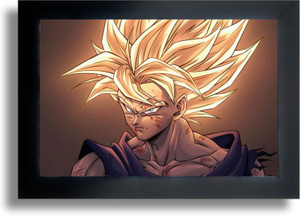 Gohan DBZ Anime Poster Frame Laminated Paper Print ( 8x12 inch) Paper ...