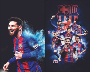 Goal Maestro: Lionel Messi Poster Series:Printed by WK on 300gsm US ...