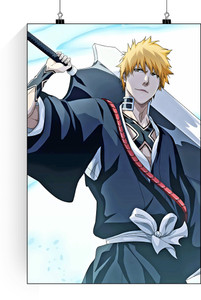 Ichigo Poster | Bleach Ichigo Kurosaki Poster | Ichigo Bleach Anime ...
