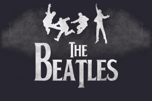 Beatlemania Unleashed: Classic Group Pose Poster": on 300gsm with Gloss ...