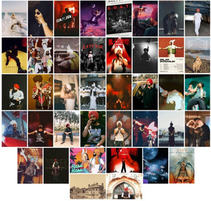 Diljit Dosanjh Poster (Set of 40) | Punjabi Singer Diljit Dosanjh Mini ...