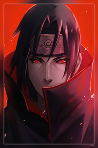 Posters World Itachi Uchiha - Multicolour Movies Matte Finish Poster P ...