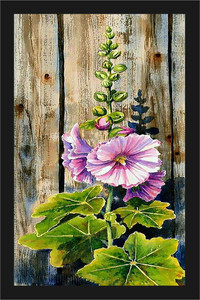 Flower Scenery Nature Poster with A4 Size Frame F-131 Paper Print ...