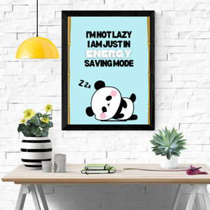 Good Vibes Wall Posters|Lazy Panda Wall Frames|Framed Posters|Wall ...