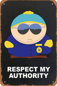 Respect My Authority Poster/ Poster for Home/ Unframed Wallpaper Fine ...