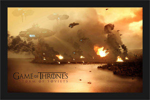 Game of Thrones GOT Poster with A4 Size Frame F-561 Paper Print ...
