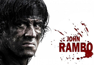 Poster Rambo Sylvester Stallone Hollywood Actor sl-7410 (Large Print ...