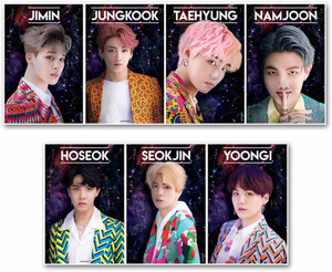 Posters Combo Set of 7 BTS Bangtan Boys KPOP Wall Posters | HD Digital ...