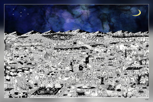 Father John Misty Pure Comedy Album Cover Matte Finish Poster P-4240 ...