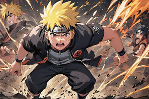 Naruto Poster for Home Office and Student Room Wall | Aesthetic Poster ...