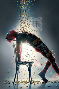 Superhero Deadpool Posters, Unframed, With Double Sided Tape Paper ...