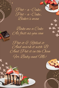 Funny Quotation Wall Sticker Poster On Cake|Interior Decor|Unframed ...