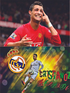 Relive Legendary Moments with Inspiring Cristiano Ronaldo Paper Posters ...